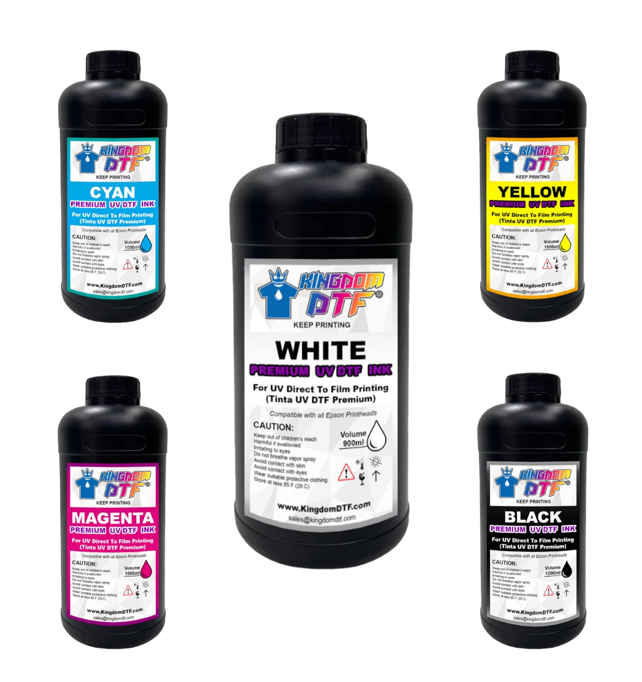 Best UV DTF Ink - Direct To Film Inks (UV DTF Ink) – Kingdom DTF