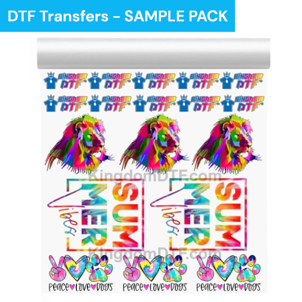 Kingdom Transfers® - FREE DTF & UV DTF Transfers Sample Pack – Kingdom DTF