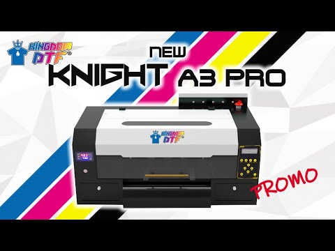 Knight A3 PRO™ DTF Printer 13” Dual Head i1600 - Direct To Film & Appa – Kingdom DTF